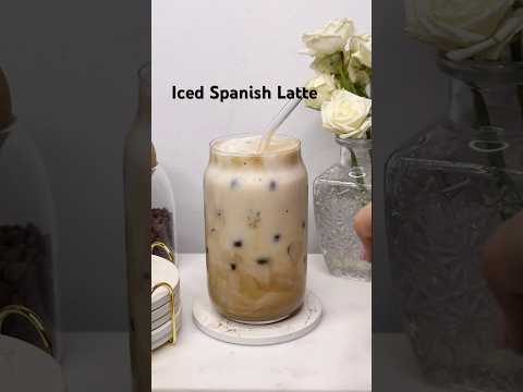 You only need 3 ingredients to make Iced Spanish Latte, and it is simply delicious!