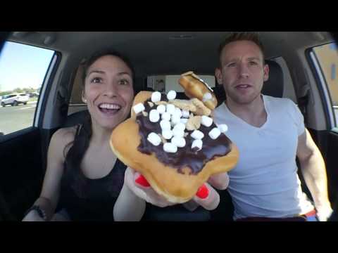 S'mores Donut from Dunkin' Donuts / Foodies with Muscles