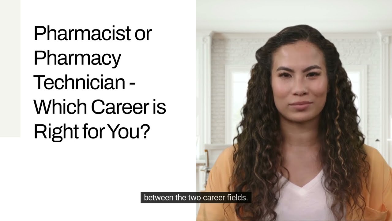 Pharmacist vs Pharmacy Technician