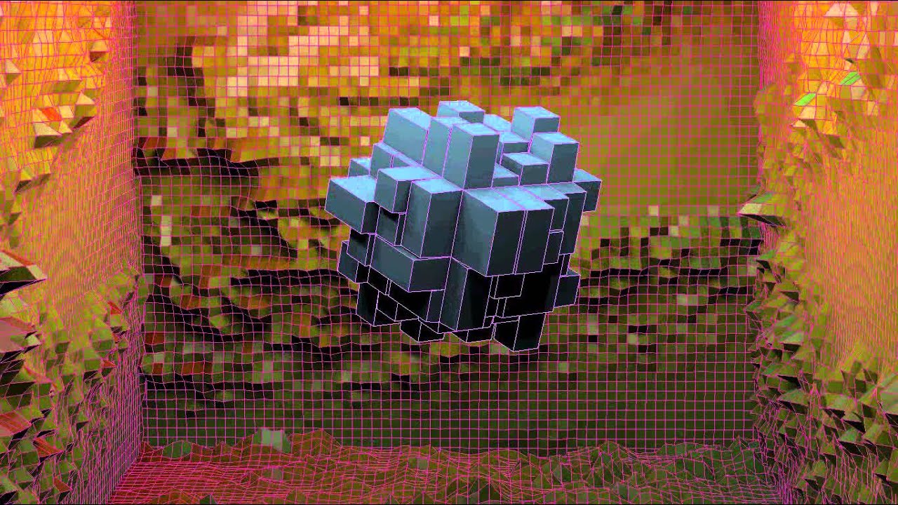 3D Music visualizer - Preview Render