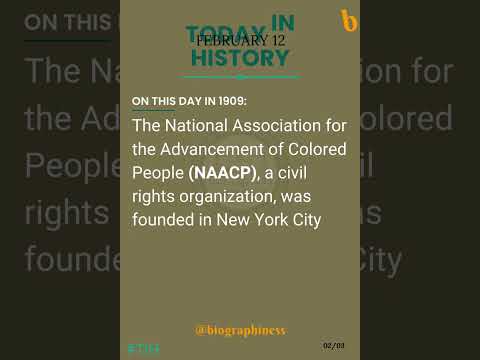 Today in History - February 12 #Biograghiness #TodayInHistory #TIH #onthisday #OTD #February12