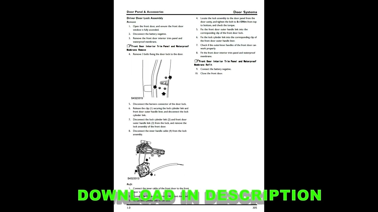 MG ZS EV 2019–2022 Workshop Manual PDF ENGLISH | Full Electric Vehicle Repair Guide