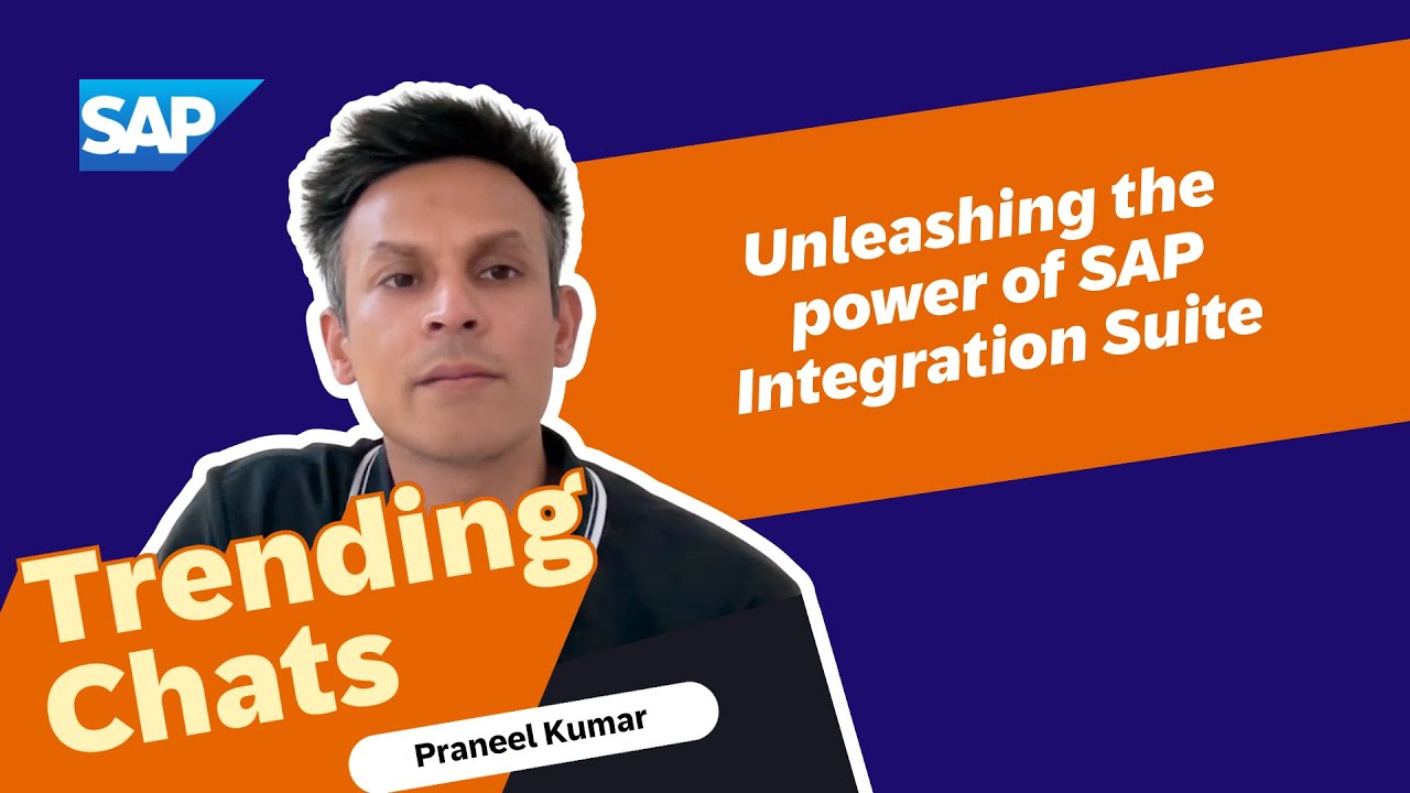 SAP BTP: Unleashing the Power of SAP Integration Suite with Praneel Kumar | Trending Chats