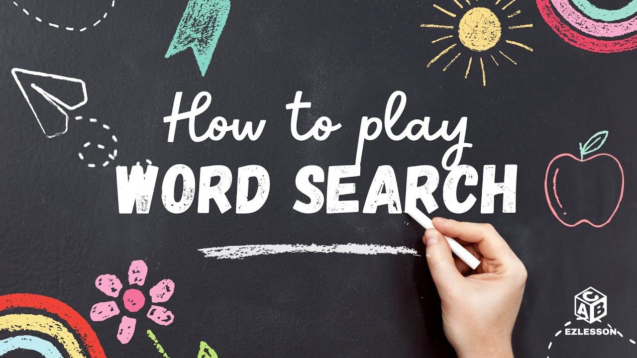 How to play word search | ESL Games & Activities