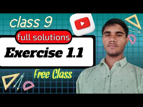 Exercise 1.1 NCERT SOLUTIONS CLASS 9 MATHEMATICS ||(LTS FOUNDATION EDUCATION)