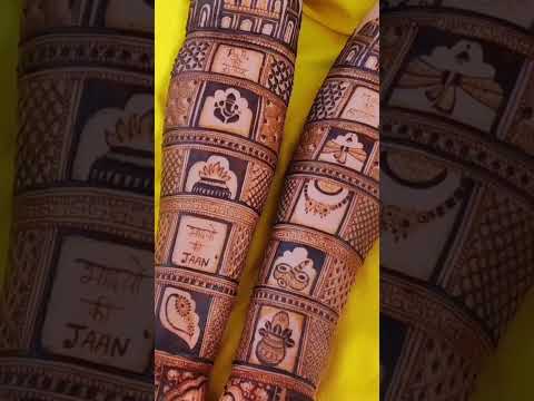 beautiful bridal mehandi design #mehandi design #bridal #Deepika mehandi art