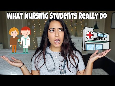 What Nursing Students Do In CLINICALS! First-Semester