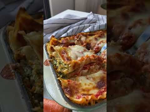 Vegetarian Lasagna #shorts