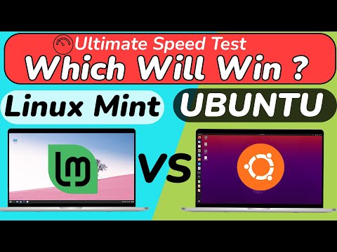 Ubuntu 20.10 Vs Linux Mint 20 - Ultimate REAL Speed Test Comparison | Which One is Faster ?