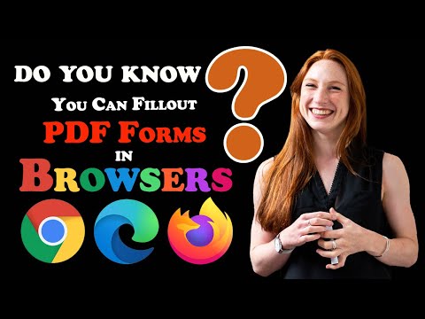 How to Edit PDF File in Browser? | PDF Editing Tutorial| Editable PDF Form