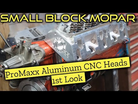 Promaxx Performance Mopar Small Block Aluminum Cylinder Heads Unboxing. #NoNameNationals #Promaxx