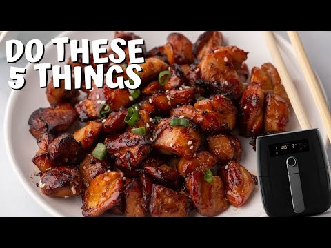 5 tips for the best AIR FRYER TERIYAKI CHICKEN