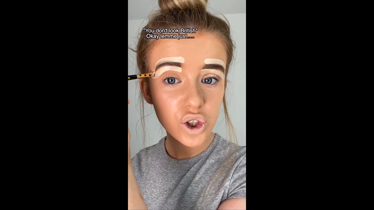 British make up tutorial ennit.