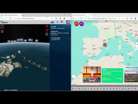 2020 norad and google santa tracker