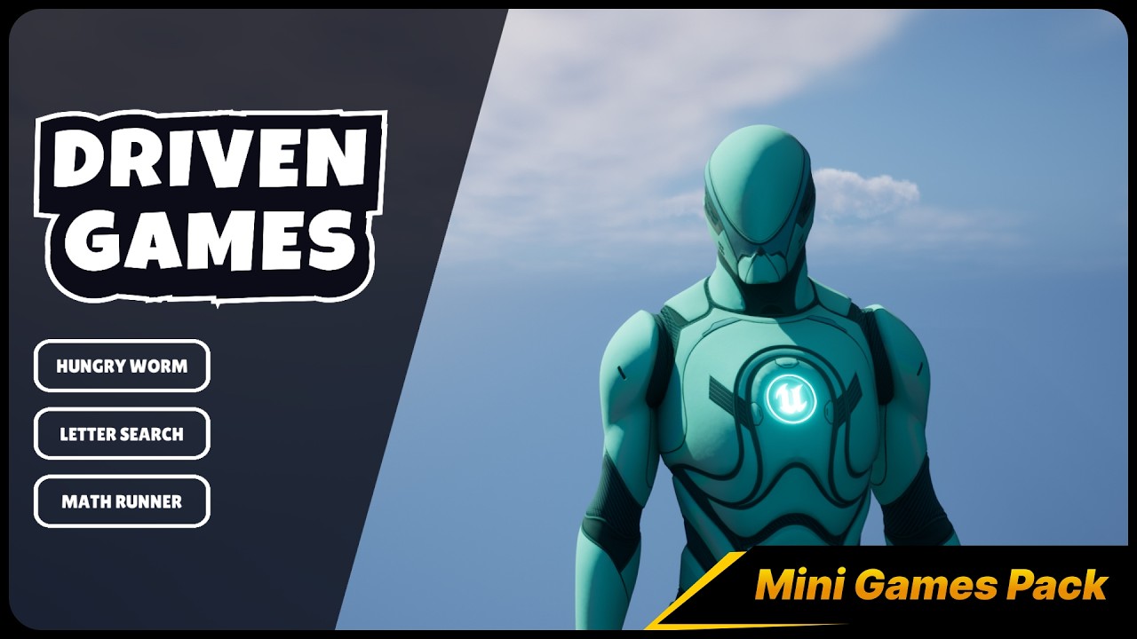 Ultimate Mini Games Template Pack || Unreal Engine Games Pack