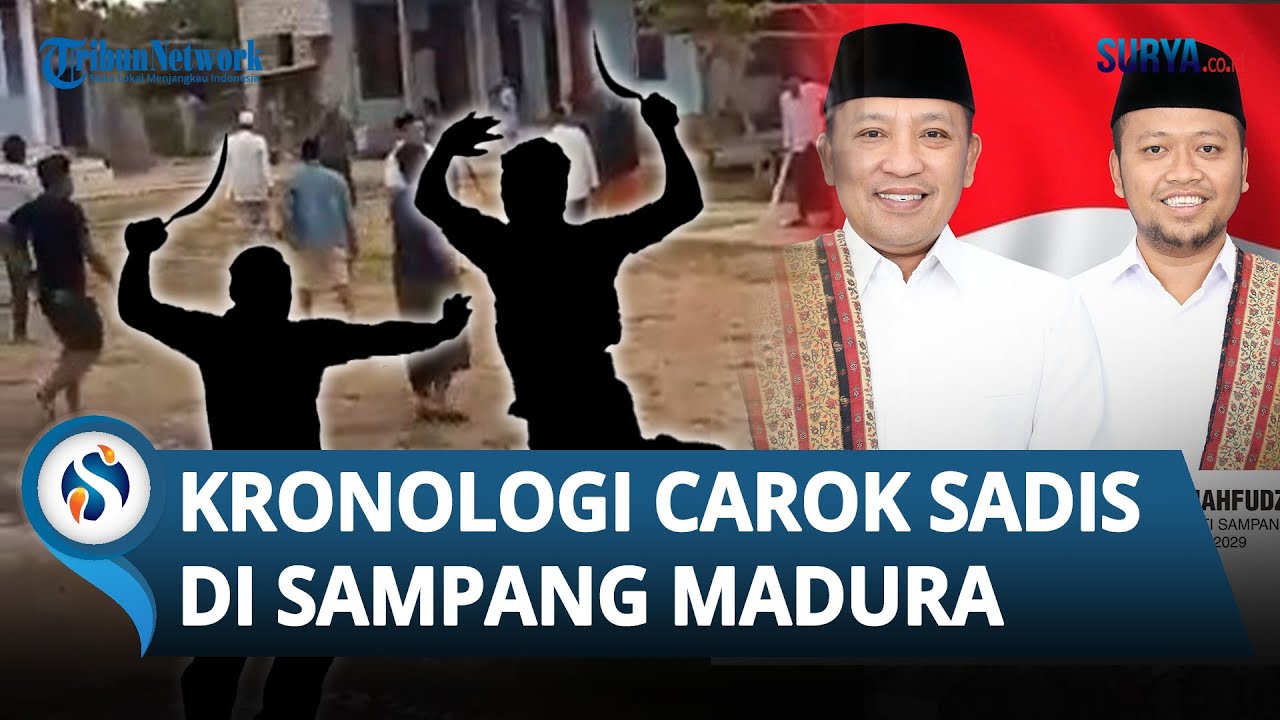 [FULL] KRONOLOGI Carok di Sampang Madura, Korban Tewas Tak Berkutik ...
