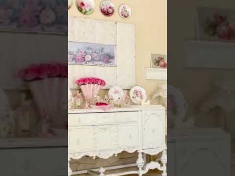 White shabby chic decor ideas