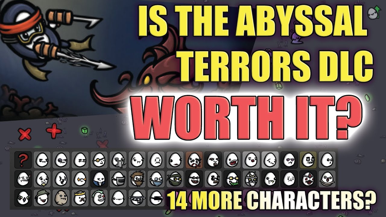 Is the Abyssal Terrors DLC WORTH BUYING? 14 MORE CHARACTERS | Brotato | No Bull**** Review