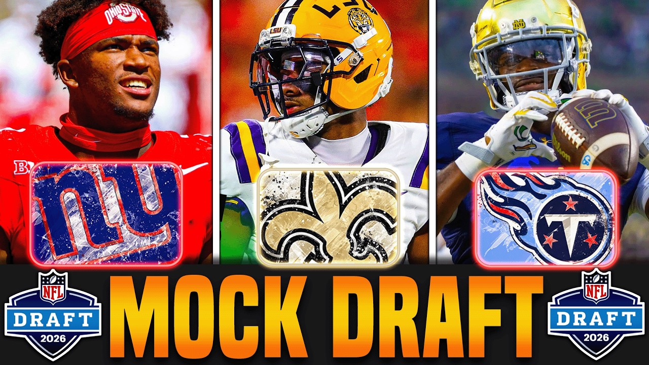 Two Round 2026 NFL Mock Draft w/ TRADES | Post Dexter Lawrence Trade