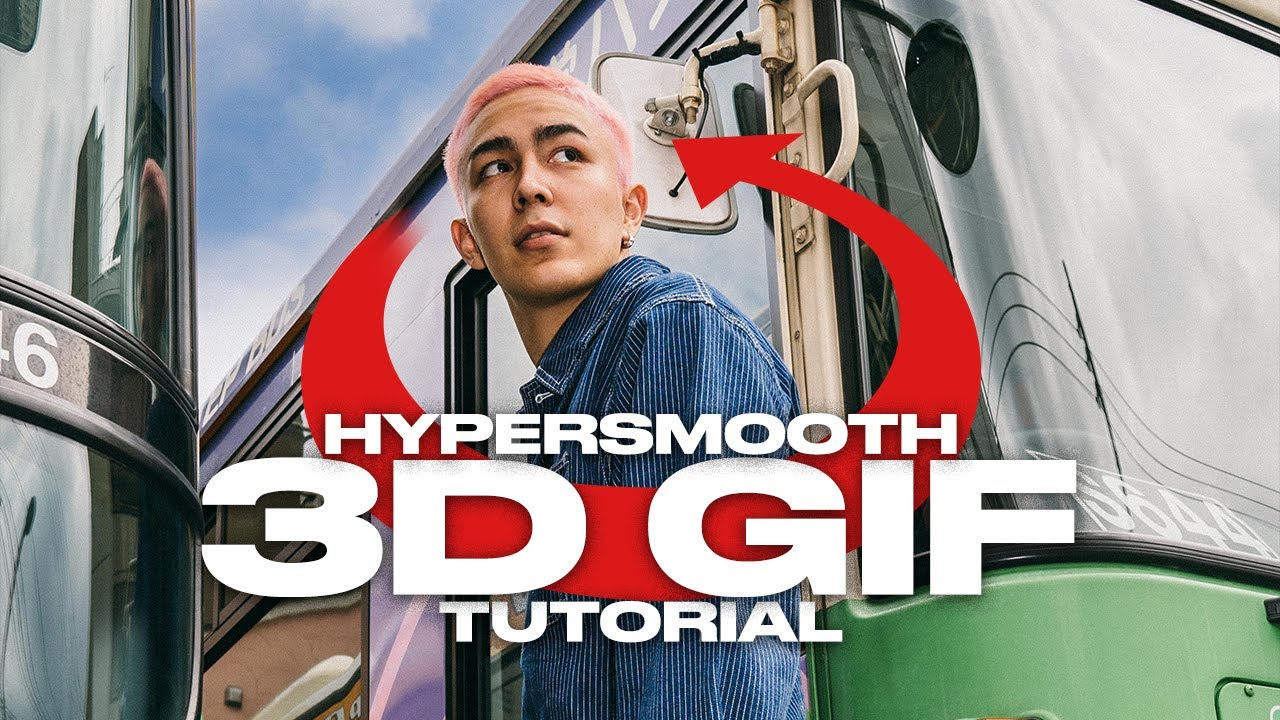 HOW TO: HYPERSMOOTH 3D GIF EFFECT