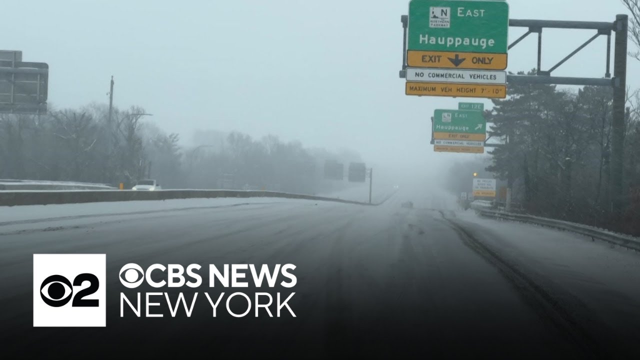 Suffolk County Executive Ed Romaine on snow conditions on Long Island