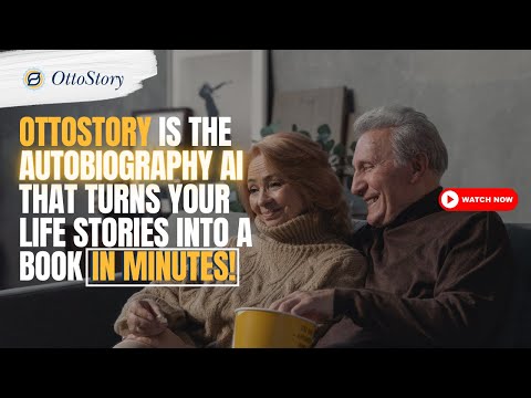 Ottostory is the Autobiography AI that turns your life stories into a book in minutes! 📘✍️🤖