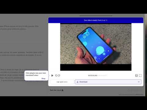 How to translate a video from English to Spanish from your Youtube Studio video Link