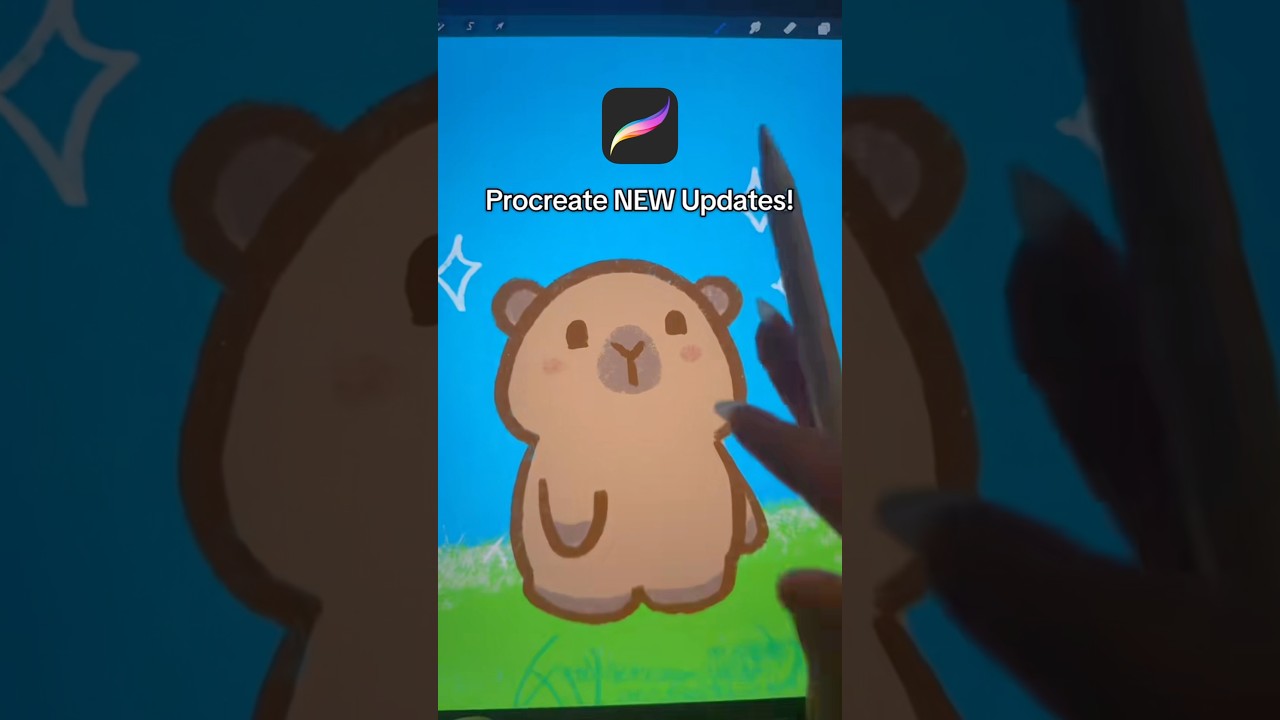 Procreate NEW Features #art #digitalart #artist #draw #drawing