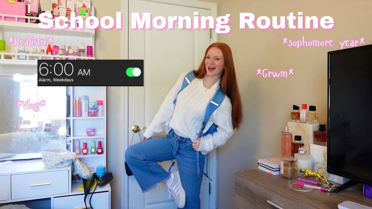 6AM High School Morning Routine! *Sophomore year!*