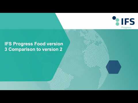 IFS Progress Food version 3 Comparison to version 2