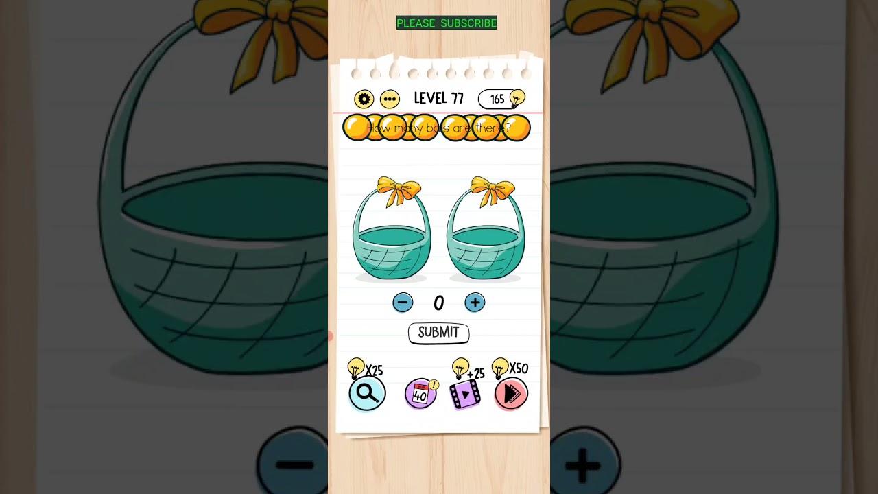 BRAIN TEST LEVEL 77 WALKTHROUGH WITH COMMENTARY