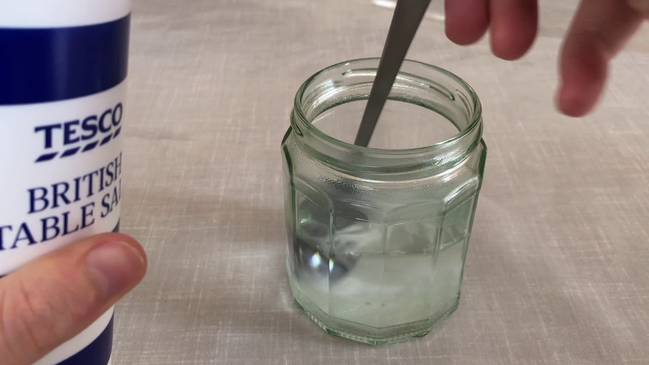 Science Experiment 15: Salt crystals