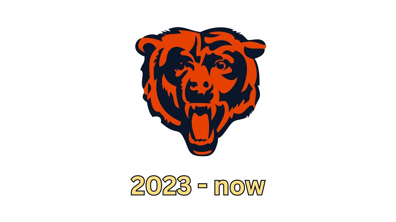 Chicago Bears Logo History Timeline