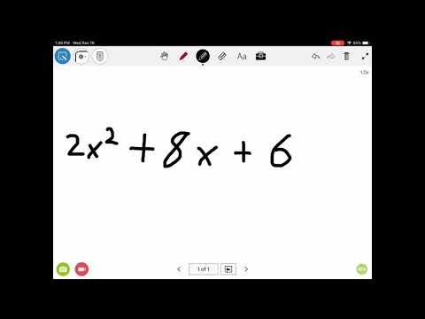 Factoring Quadratic Equations — Diamond Method