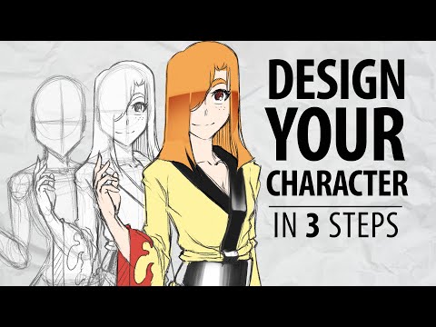 How to draw your own character - How to draw