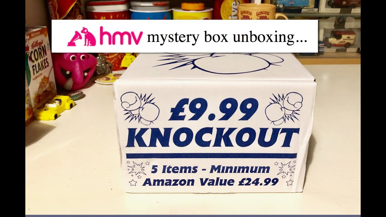 HMV £9.99 knockout mystery box unboxing... | Review