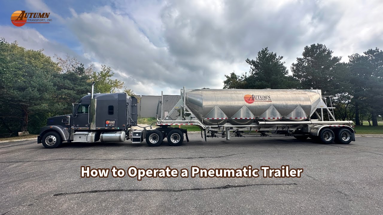 How to Operate a Pneumatic Trailer