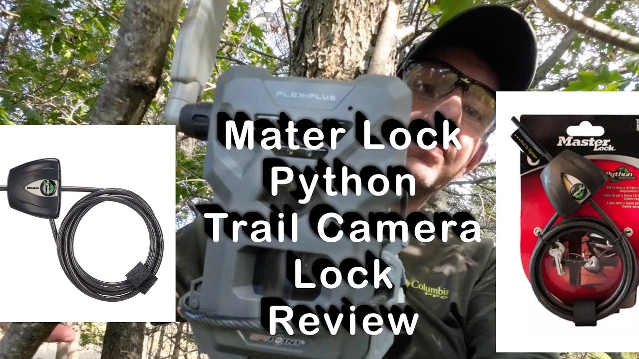 Master Lock Python Trail Camera Lock Review - IS IT WORTH IT? - Trail Camera Mini Series 2024