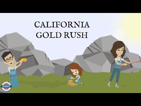 California Gold Rush - Westward Expansion - Manifest Destiny - Social Studies Educational Video