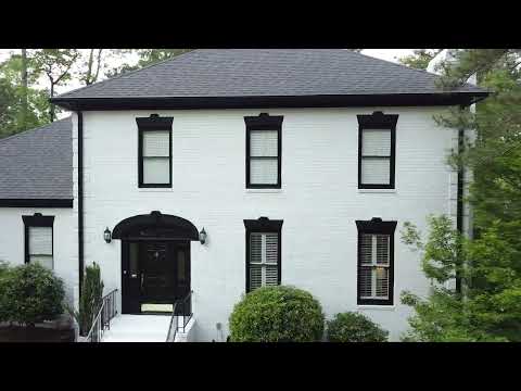 Updated brick exterior paint A Cut Above Painting Co Evans Georgia