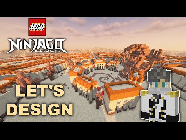 The Lost City of Ouroboros from Lego Ninjago schematic Minecraft Map