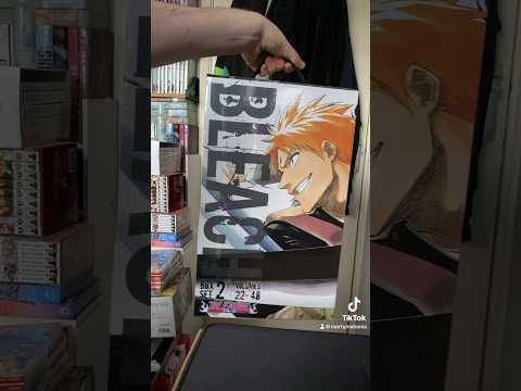 Bleach Manga Boxset Haul #anime #mangaunboxing #manga
