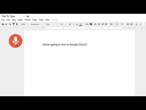 Type with Your Voice in Google Docs | tech@MA