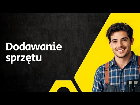 Dodawanie sprzętu do wypożyczalni w Rentools