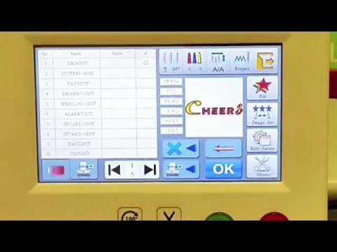 How to importing a design on your RiCOMA TC Series