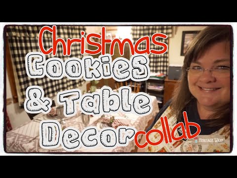 🎄German Cookie Recipe & Christmas Table Decor Collaboration w/ Souper at 60 | Springerle Springele