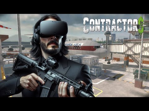 JOHN WICK IN VIRTUAL REALITY!!! (INSANE MOVEMENT) | Contractors VR