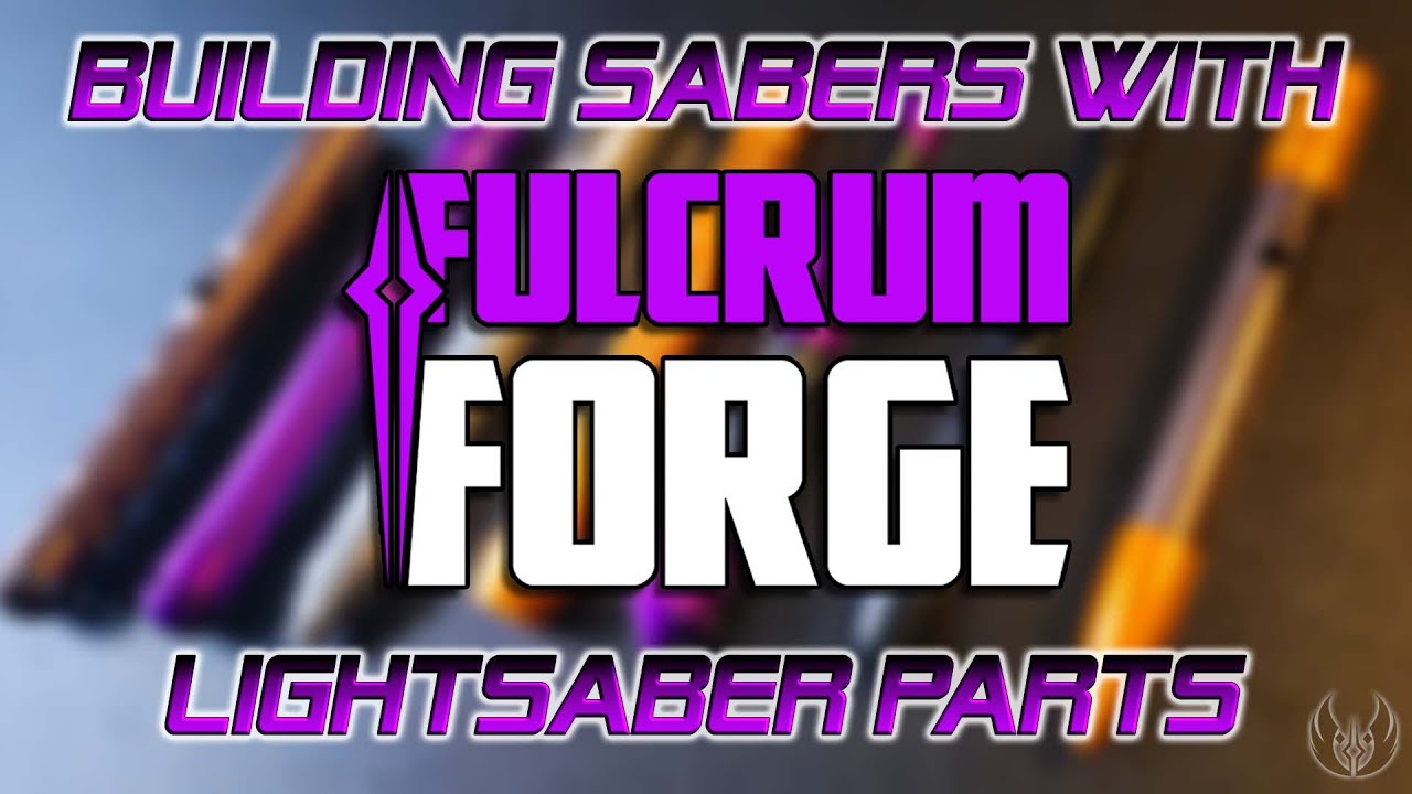 Building Lightsabers With Parts from The Fulcrum Forge