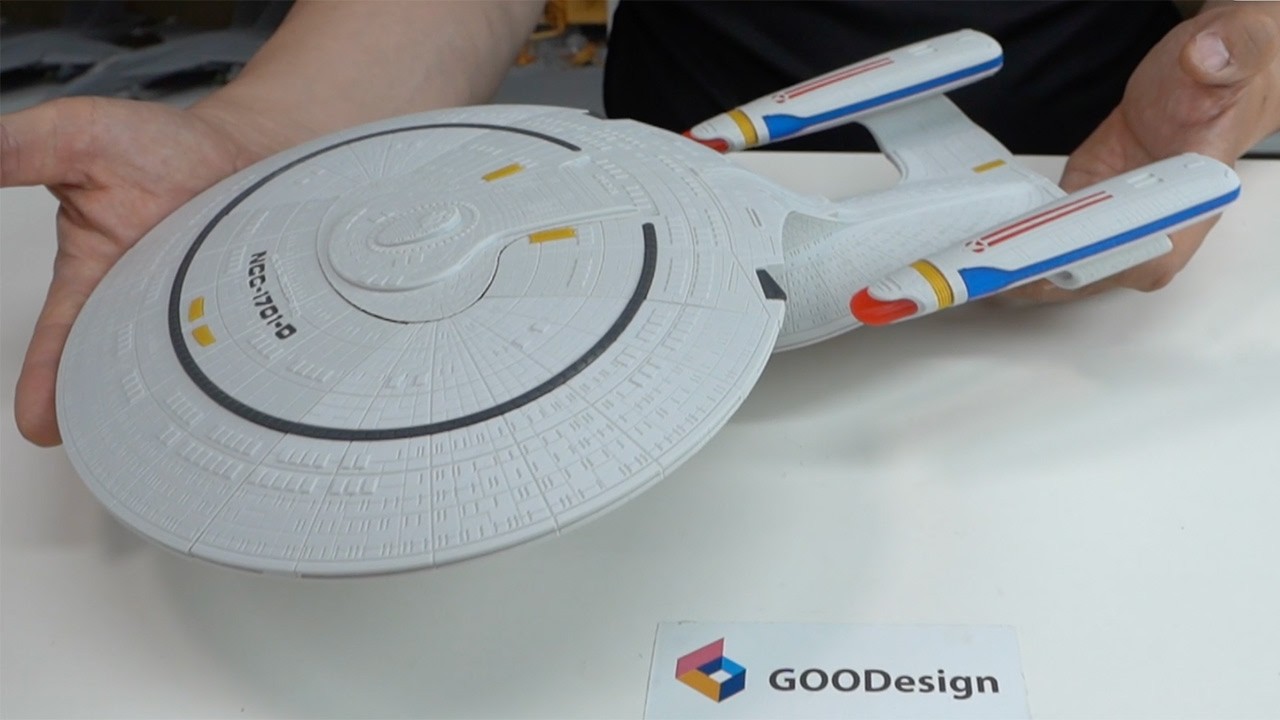3D printing Startrek Enterprise D