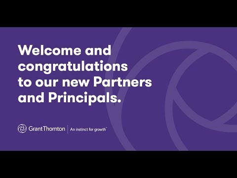 Grant Thornton LLP Canada 2019 New Partners and Principals